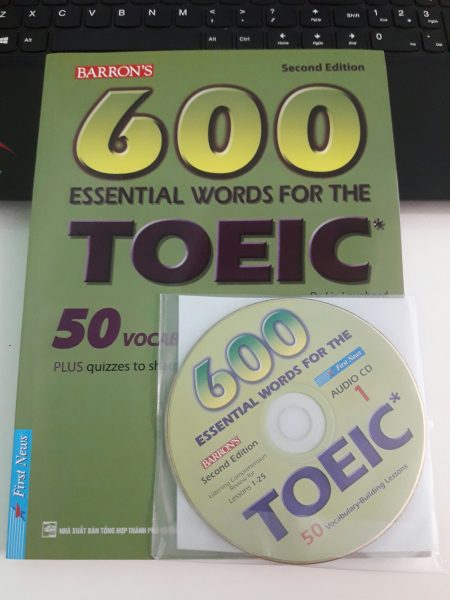 Sách 600 essential words for the Toeic second edition (Kèm CD)